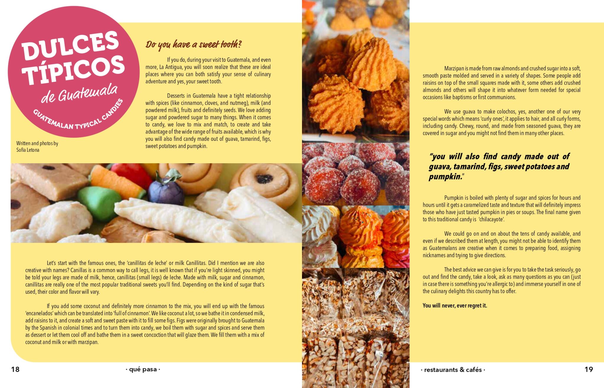 Guatemalan Typical Candy - Qué Pasa Magazine